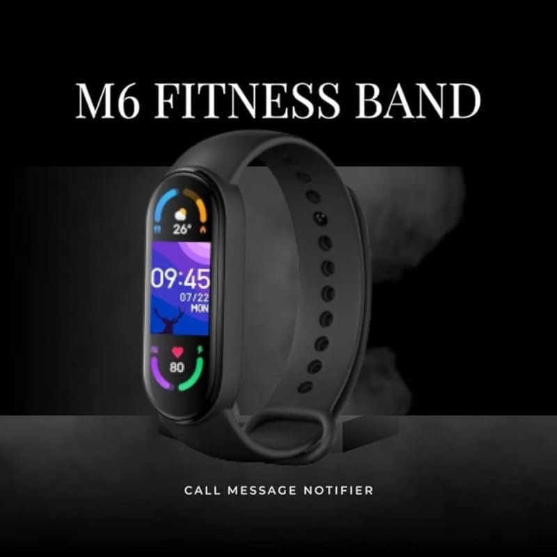 Techking M6 Smart Band Activity Tracker Featuring Blood Pressure and ...