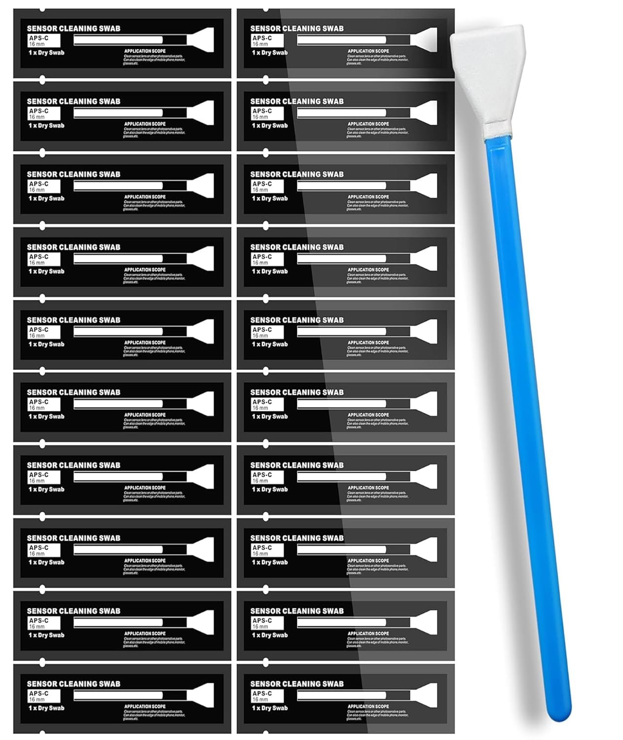 20 Pcs Camera Sensor Cleaning Kit, Camera Cleaning Kit, Camera Sensor ...